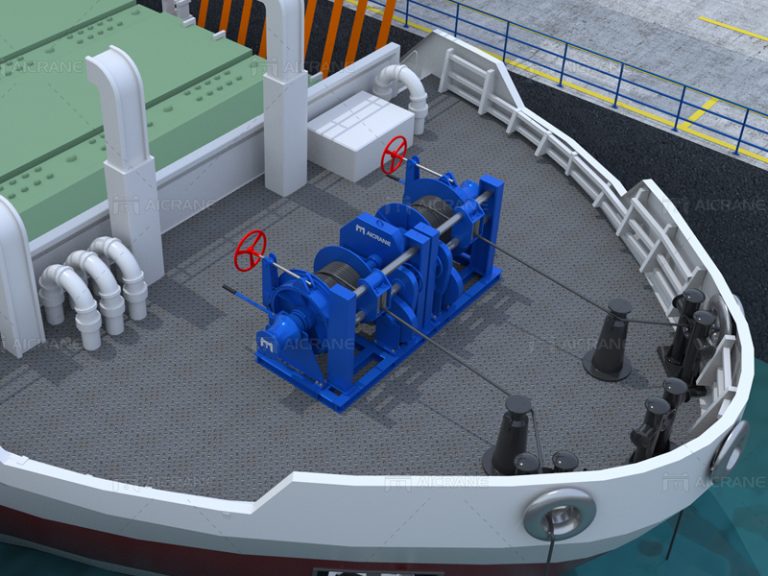 Advantages of Double Drum Mooring Winch Over Single Drum